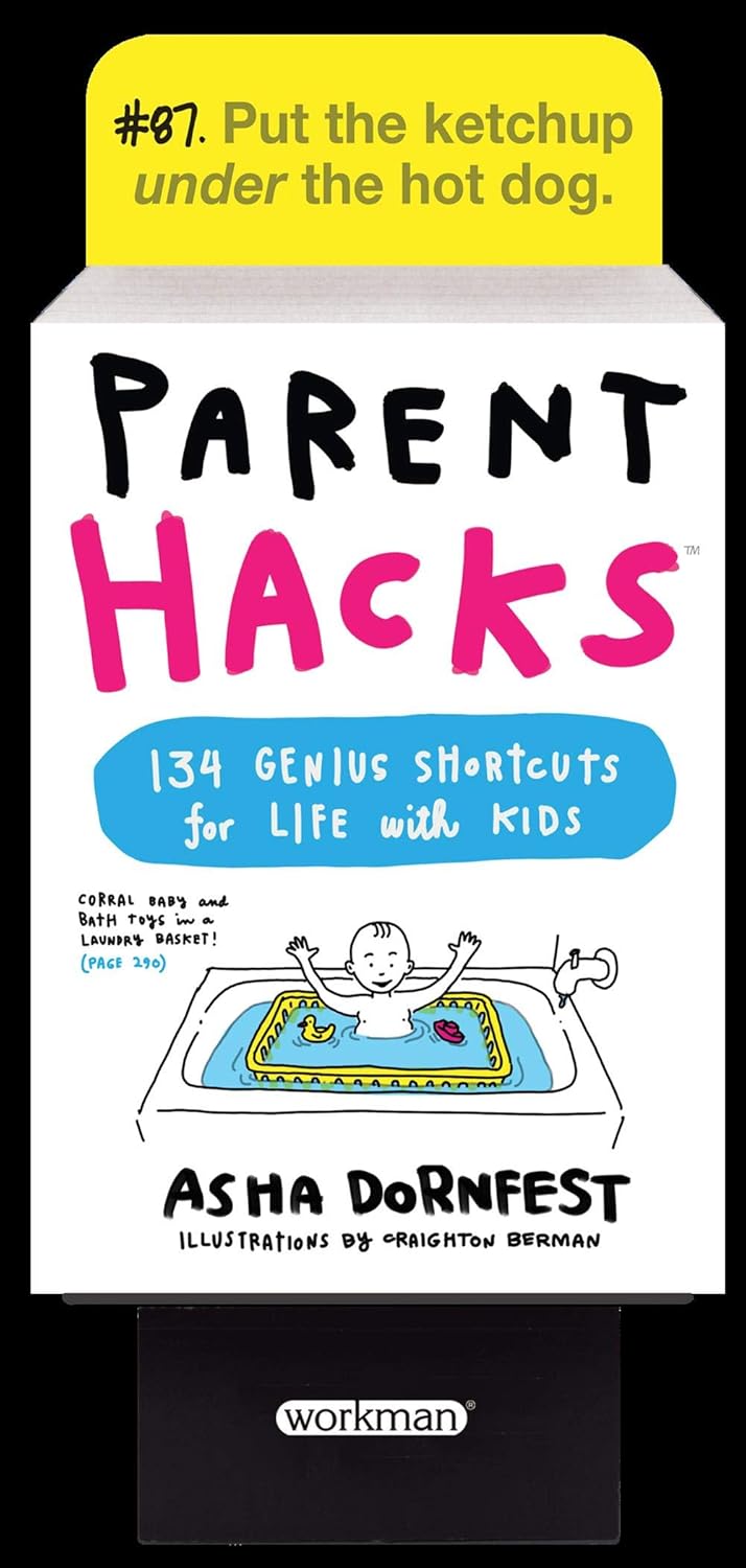 Parent Hacks 6-copy Counter Display: 134 Genius Shortcuts for Life with ...