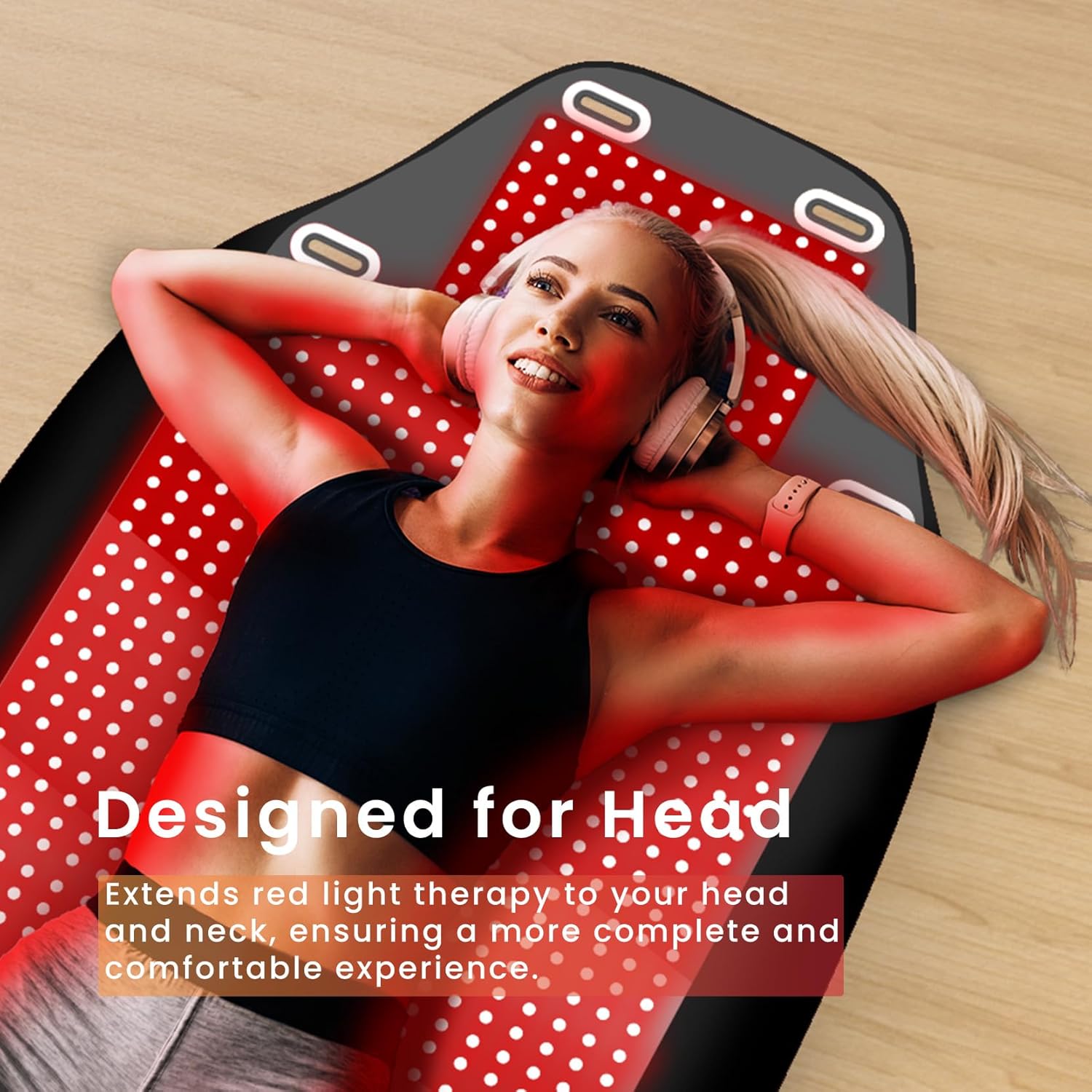 Tapete de Terapia com Luz Vermelha - 1879 x 853 mm (20% Maior) com 1443 ...