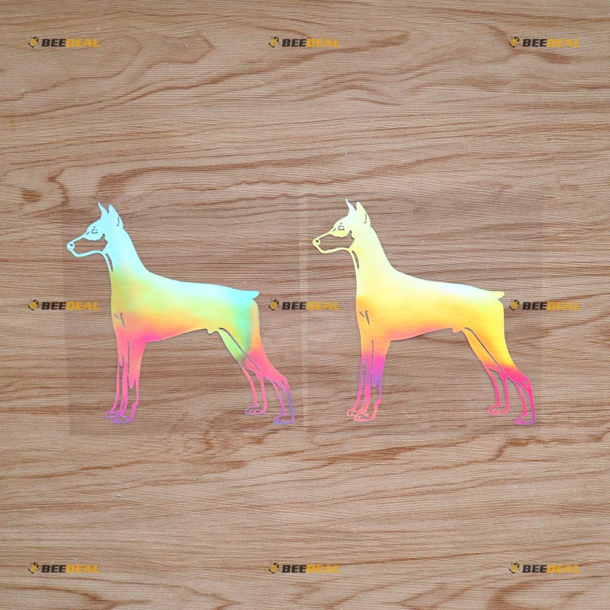 Amazon.com - Doberman Pinscher Dog Sticker Decal Vinyl German - 2 Pack ...