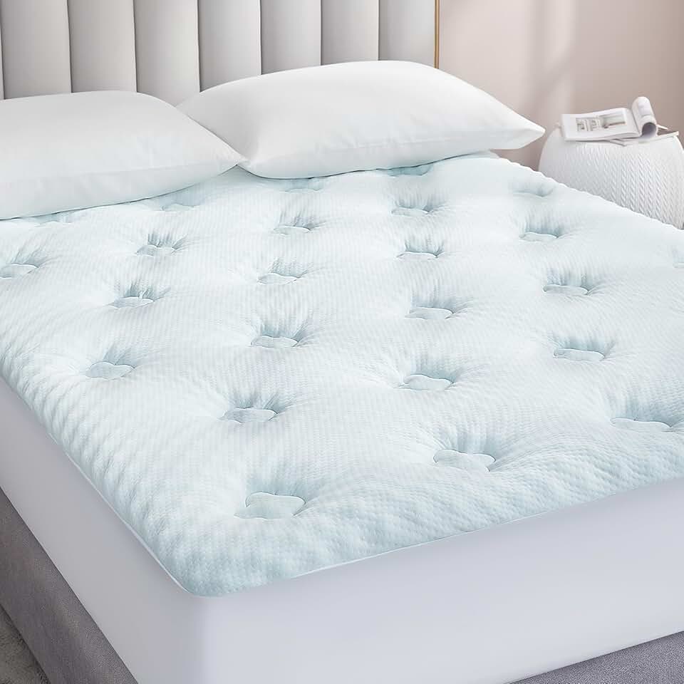 Amazon.com: Queen - Mattresses Toppers / Mattress Pads & Toppers: Home ...