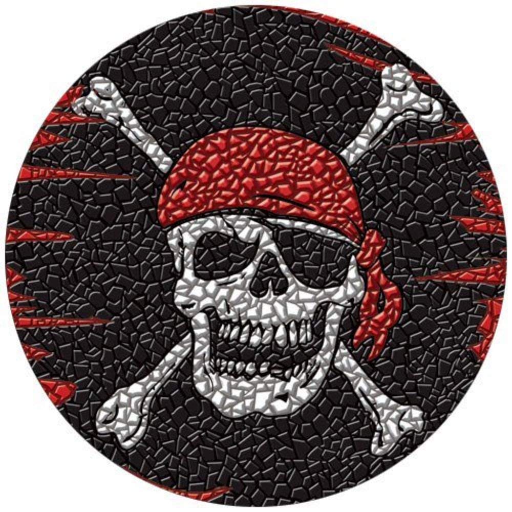 Amazon.com : POOLSAIC Drop-in Pirate Vinyl Swimming Pool Mat (59" x 59 ...