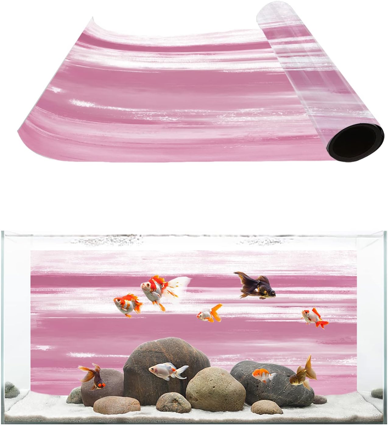 Amazon.com : Aquarium Background Blurred Texture 12.4x24.4 inch Fish ...