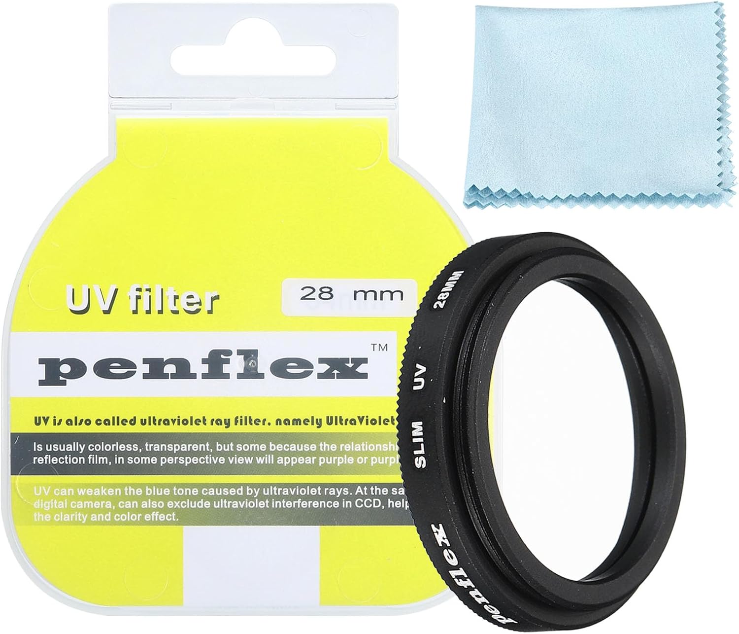 Amazon.com : PATIKIL 28mm UV Filter, 1 PCS UV Protection Filter Slim UV ...