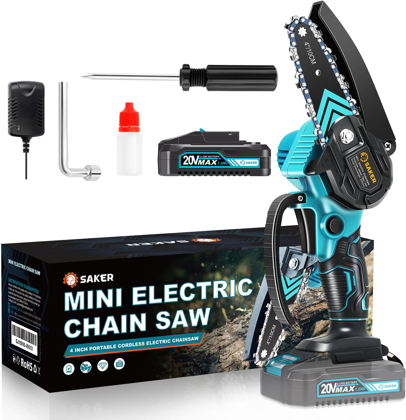 Amazon.com: STIHL Battery Operated Chainsaw with Sound Kids Toy, for 3 ...