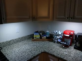 RXWLKJ Stick-on Anywhere Portable Little Light Wireless LED Under ...