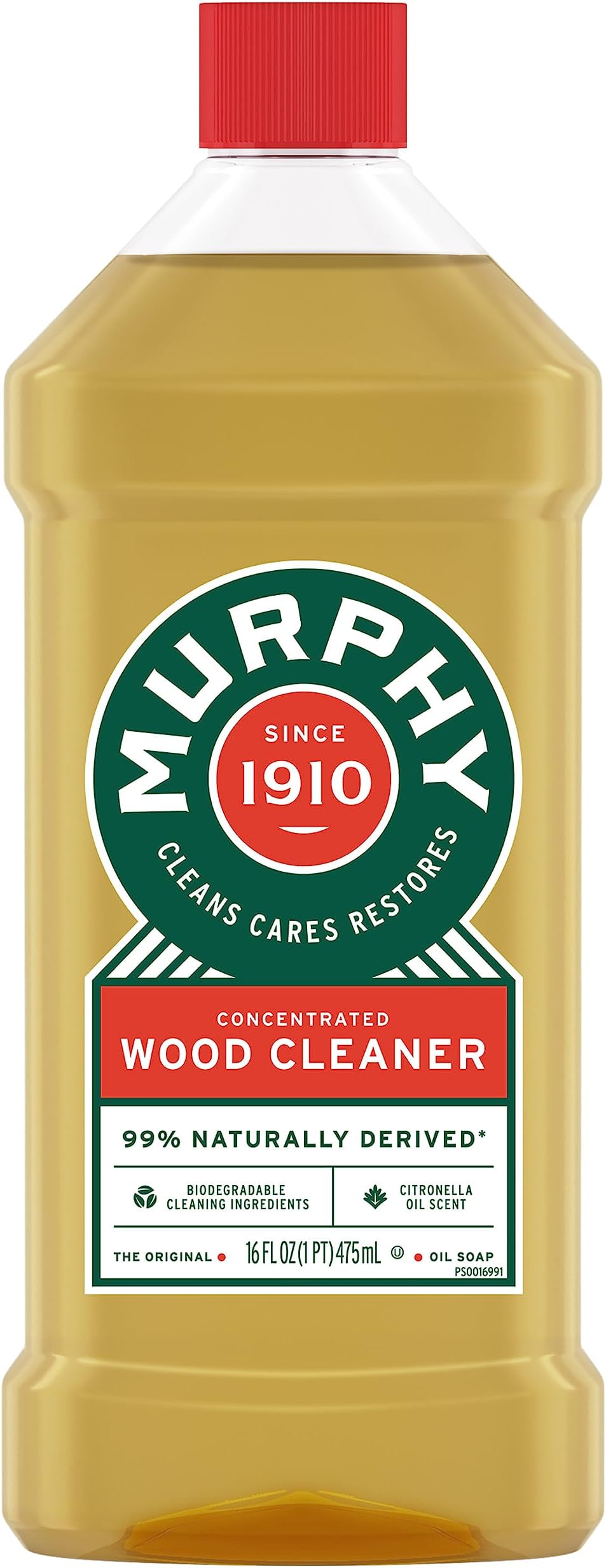 Amazon.com: Murphy Oil Soap 01163 Original Wood Cleaner, Liquid, 32oz ...