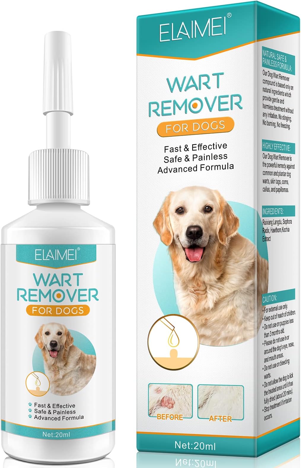 Tioueo Dog Skin Tag Remover Cleaner, Dog Wart Remover - Effective ...