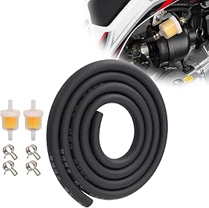 Amazon.com: Dirt Bike Fuel Line Kit with Fuel Filter and Clamps for GY6 ...