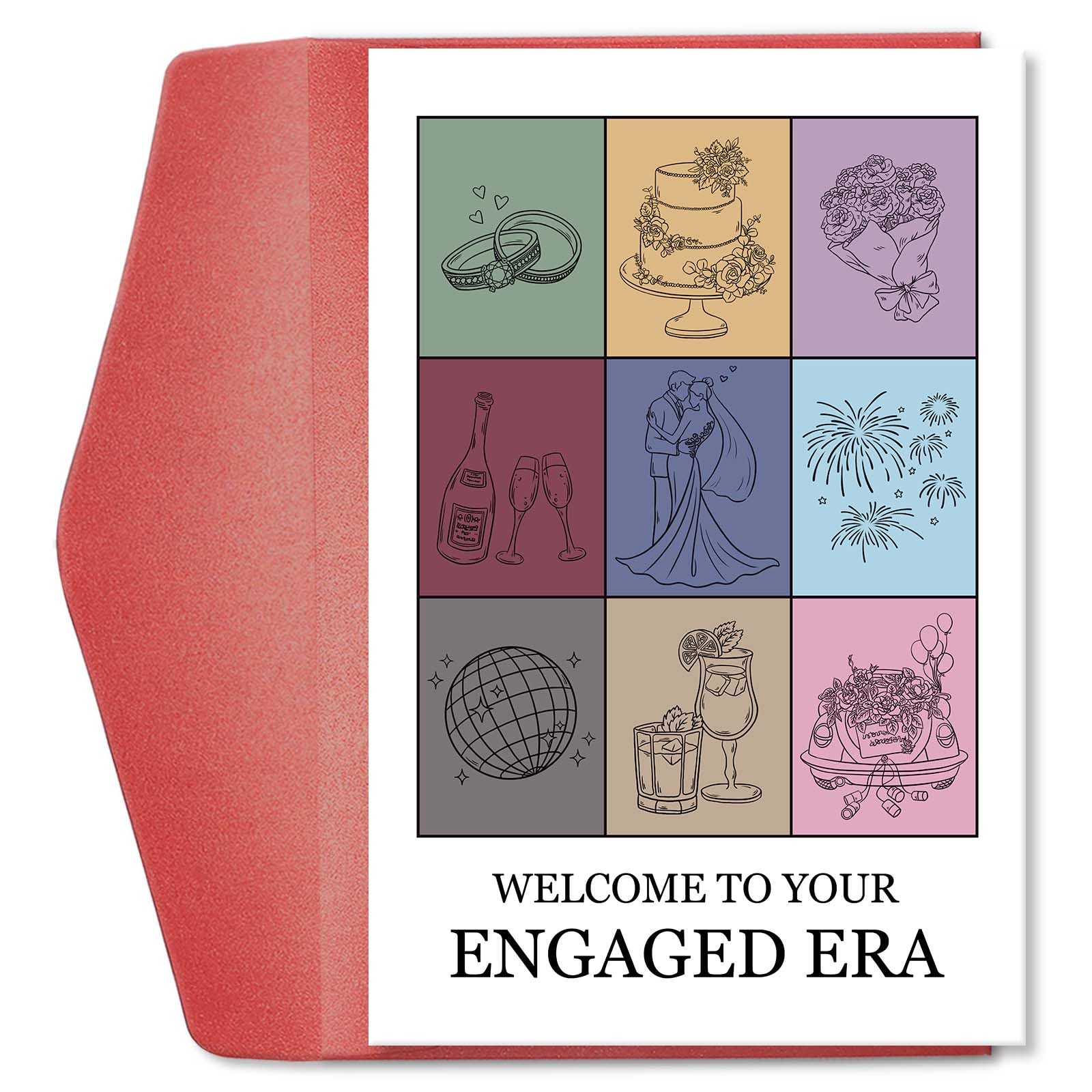 Amazon.com : hvdler Funny Engaged Era Card for Friends, Engagement Gift ...