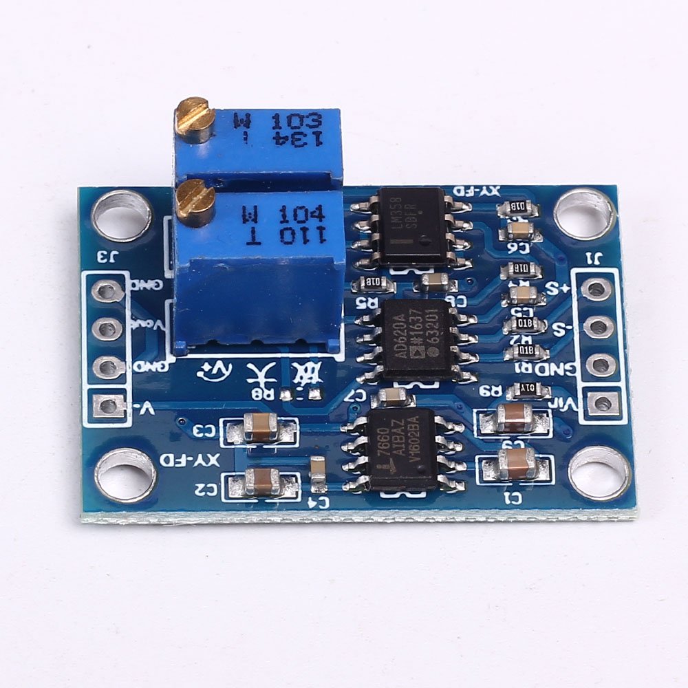 Icstation AD620 Microvolt Millivolt Signal Amplifier Module 1.5-1000 ...