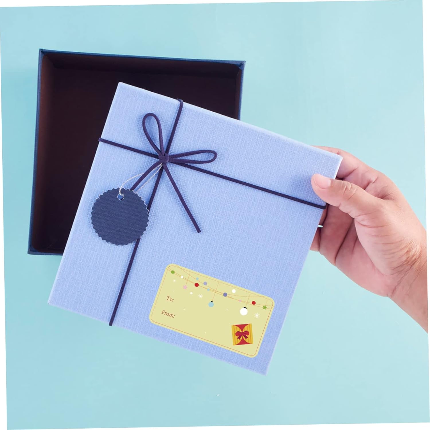 NOLITOY 2 Rolls Sticker Stocking Stuffer Gifts Christmas Gift Tags ...