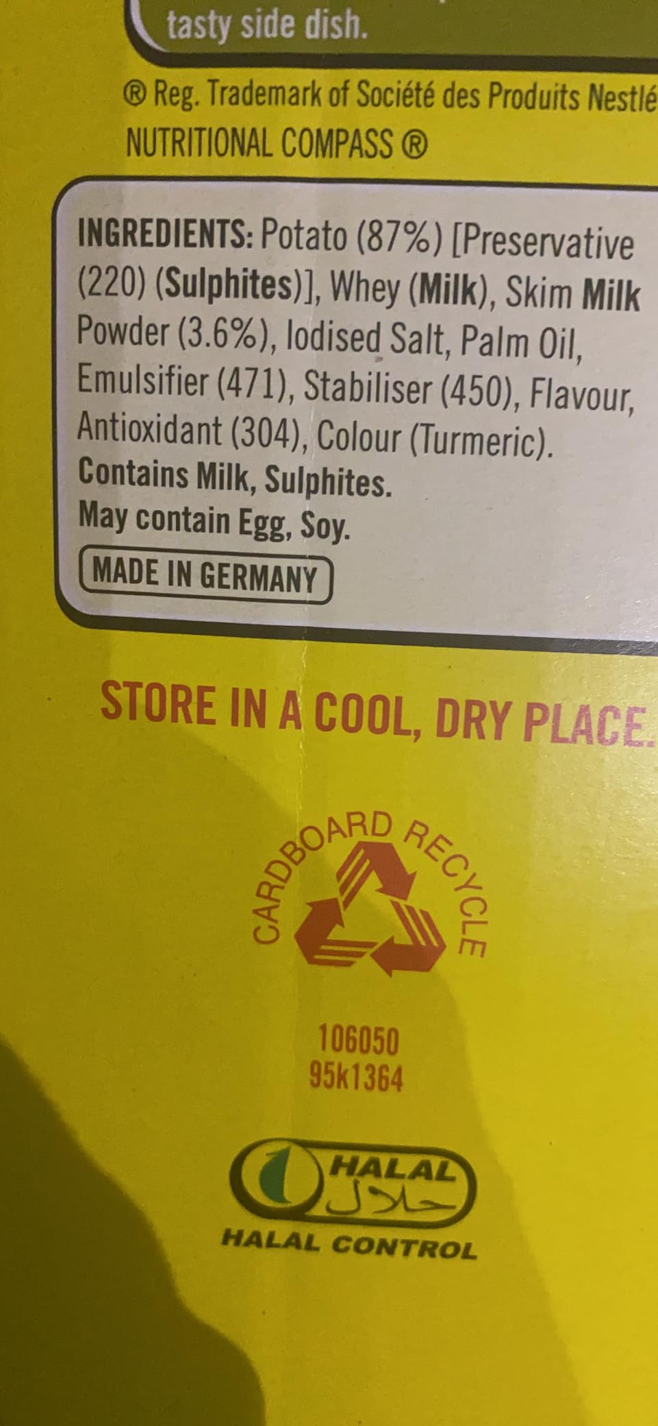 MAGGI Classic Gluten Free Mashed Potato Instant Mix, 7kg (Makes 42 kg ...