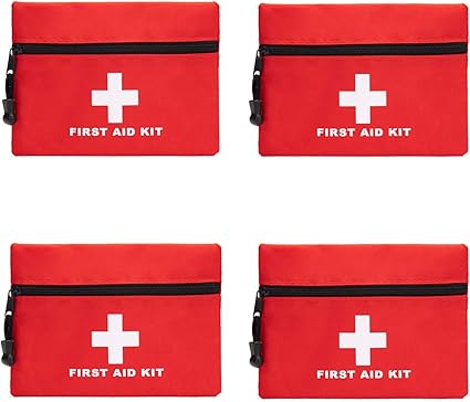 Amazon.com: Jipemtra Red Emergency Pouch - Small Travel Rescue Pouch ...