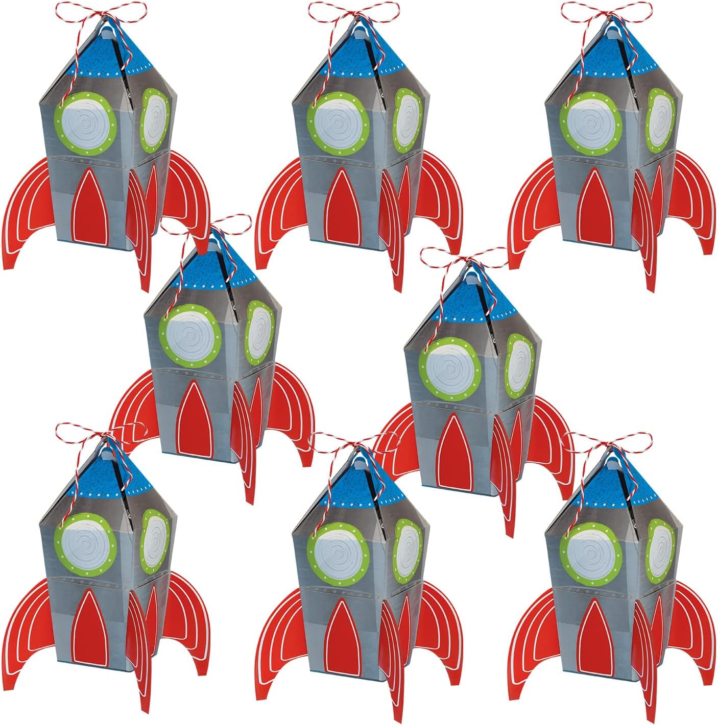 Amscan 3902278 - Blast Off Space Kids Birthday Party Spaceship Favour ...