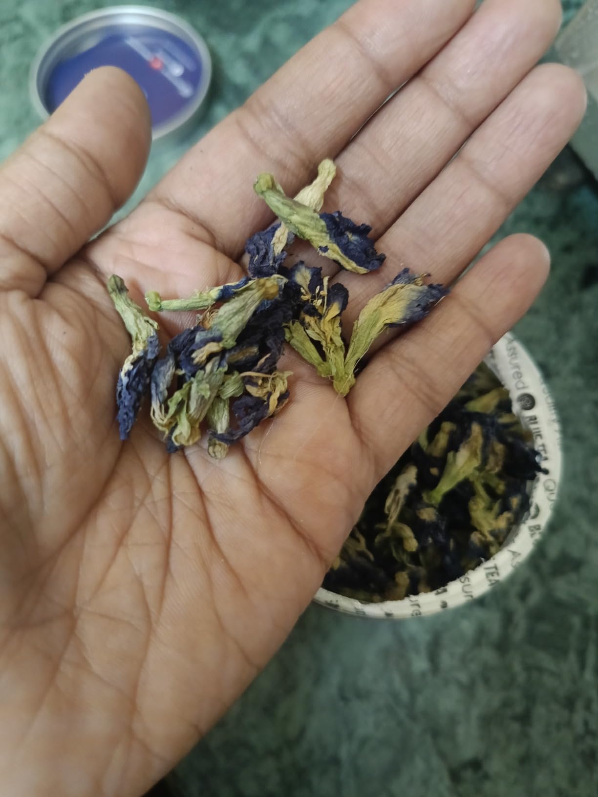 BLUE TEA - Butterfly Pea Flower Tea - 50gm - 100 Cups | ANTIOXIDANT ...