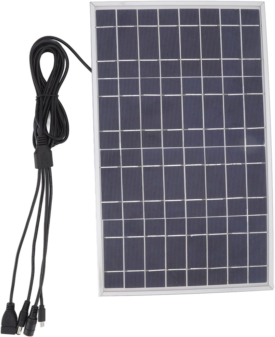 8V 15W Panel Solar Energía Solar USB Carga de Alta Eficiencia Cargador ...