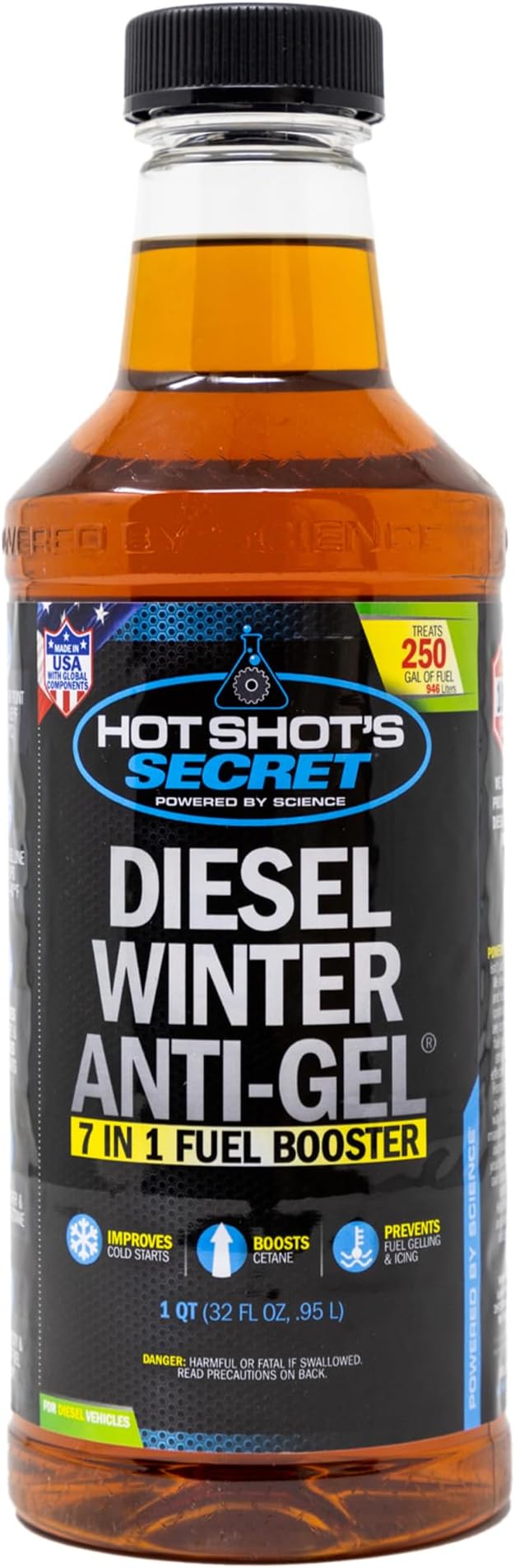 Amazon.com: Hot Shot's Secret Diesel Winter Anti-Gel – 7-in-1 Diesel ...