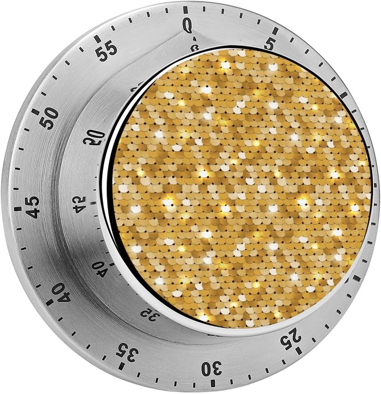 Amazon.com: Kitchen Timer Golden Texture Timer Magnetic Timer ...