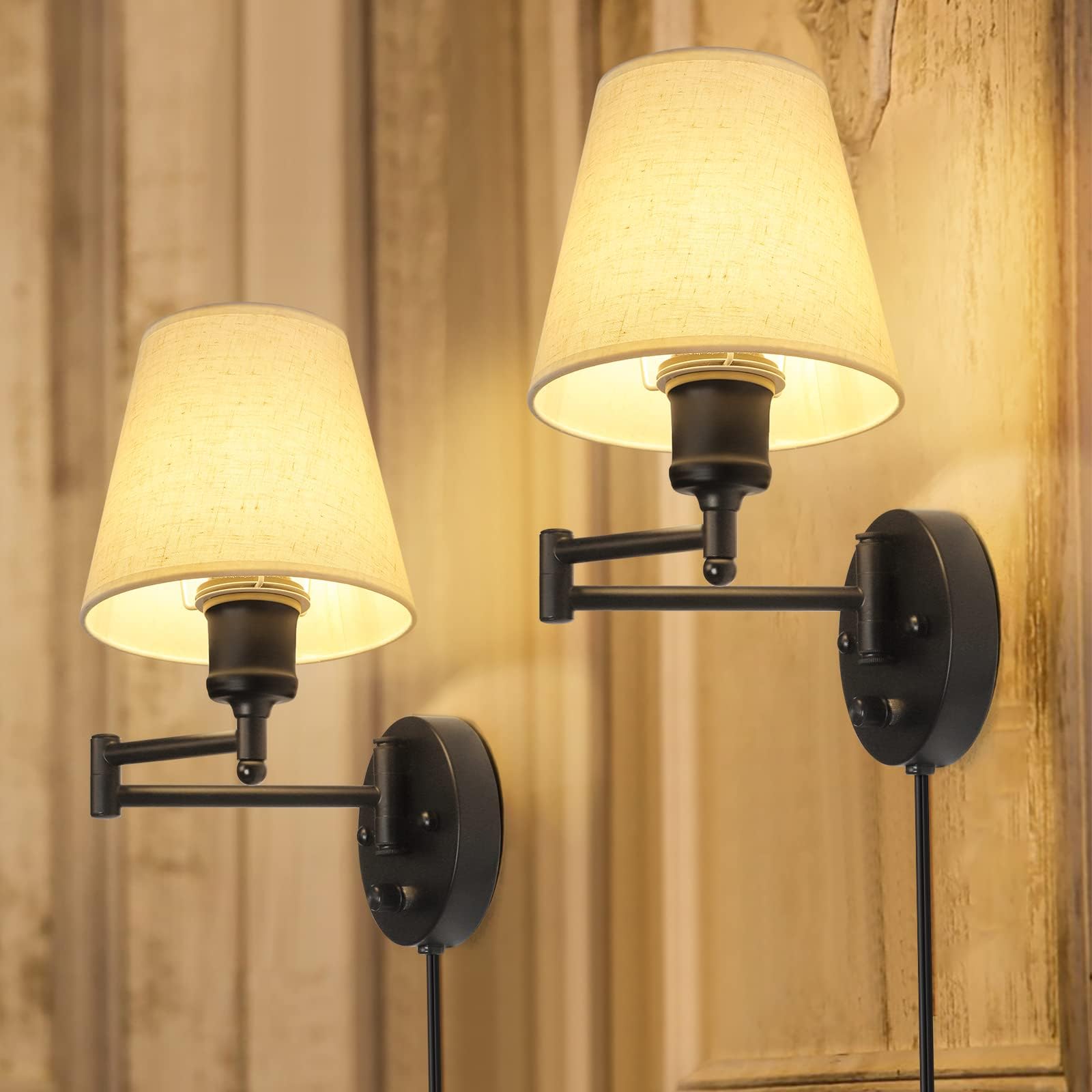 Globe Electric Belmont 1-Light lámpara de pared acabado, oro Acentos ...