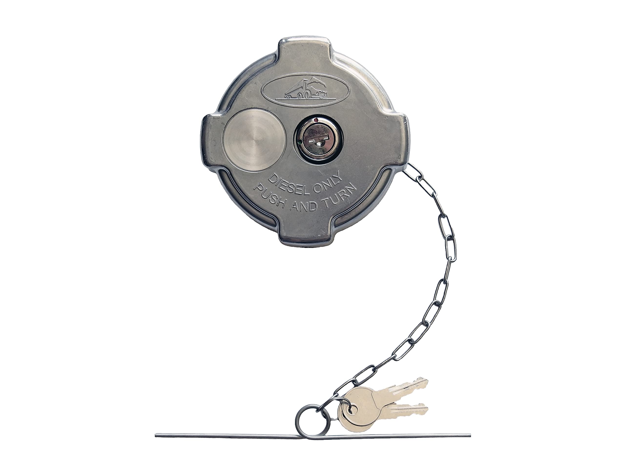 Amazon.com: Road Superior Truck Parts 1/4 Turn Locking Aluminum Diesel ...