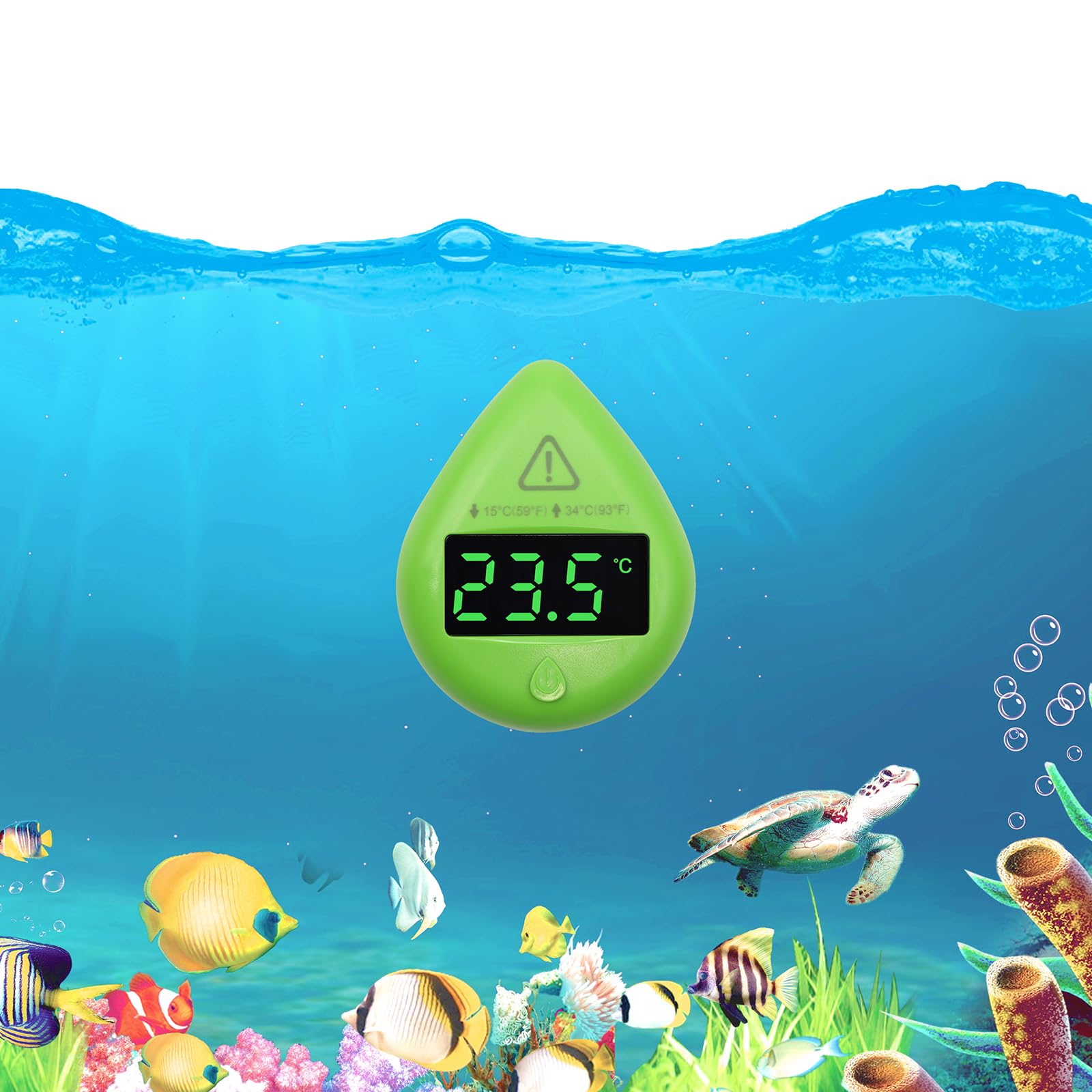 Snapklik.com : Aquarium Temperature Alarm Monitoring Tool Mini Digital ...