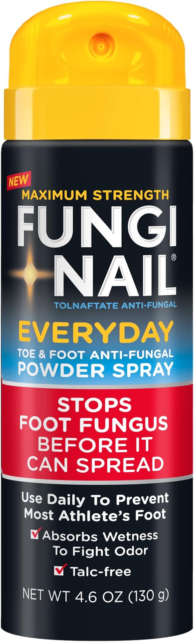 Amazon.com : Fungi-Nail Everyday Anti-Fungal Powder Spray, Stops Foot ...