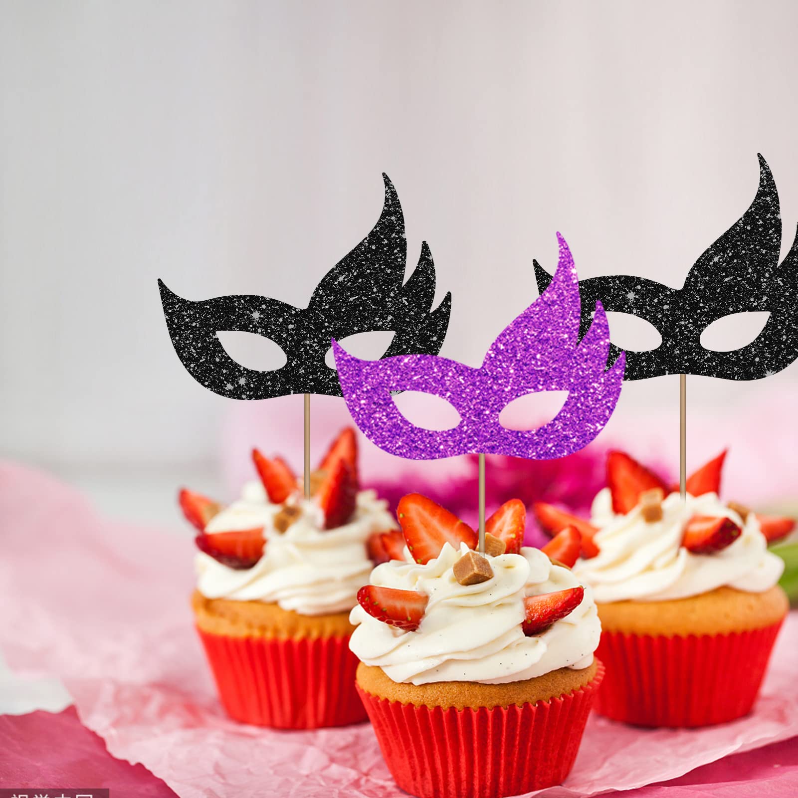 Masquerade Ball Cupcakes