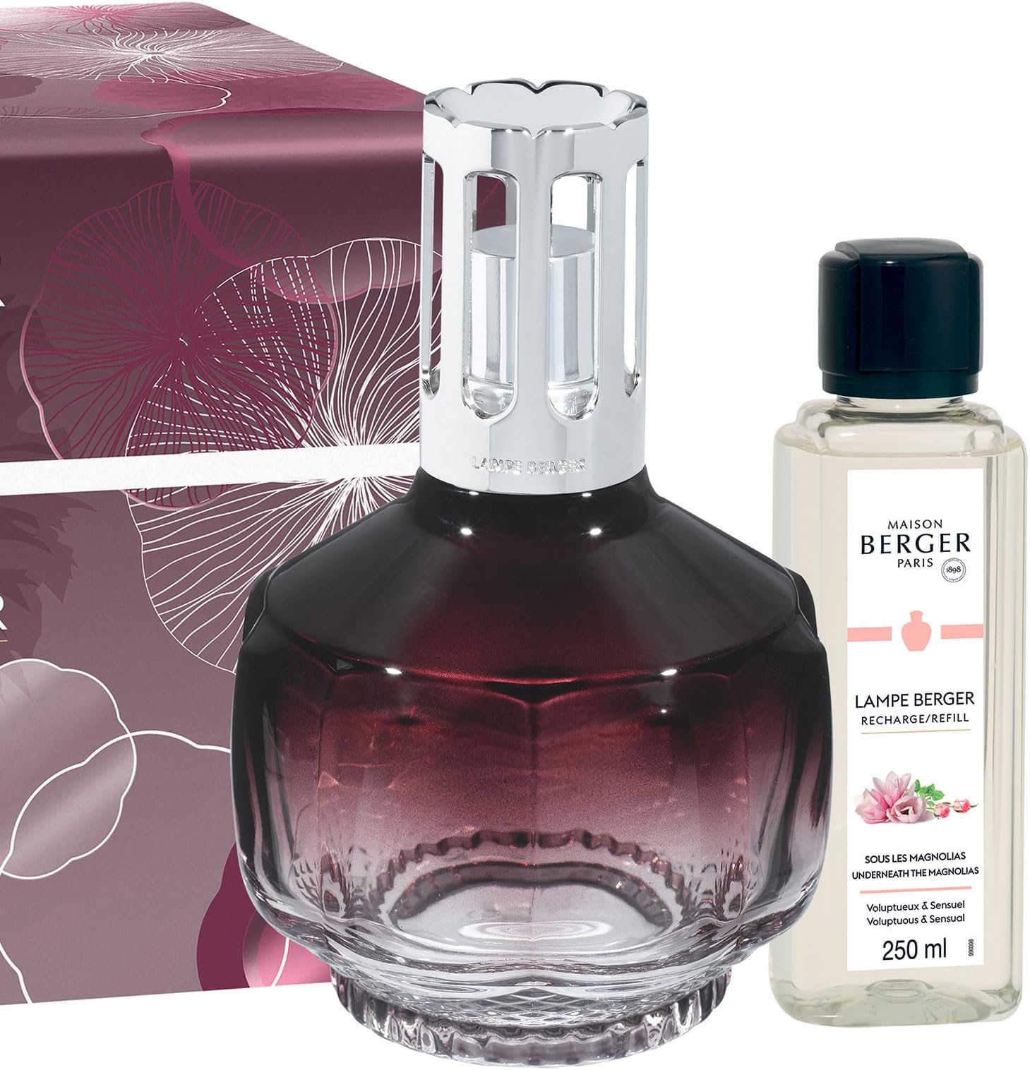 Amazon.com: MAISON BERGER - Lampe Berger Home Fragrance Lamp Diffuser - Model Molecule - 7.3 x 4 ...