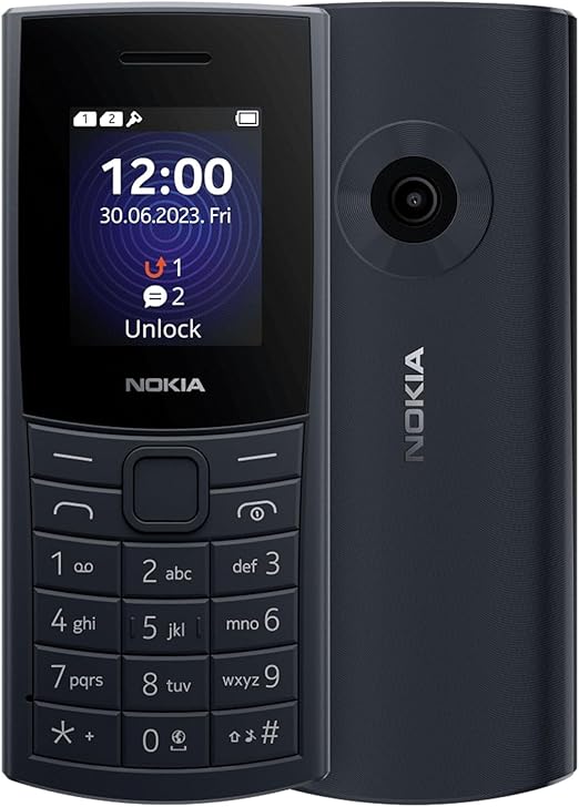 Amazon.com: Nokia 110 4G (2023) Dual-SIM 48MB ROM + 128MB RAM (Only GSM ...