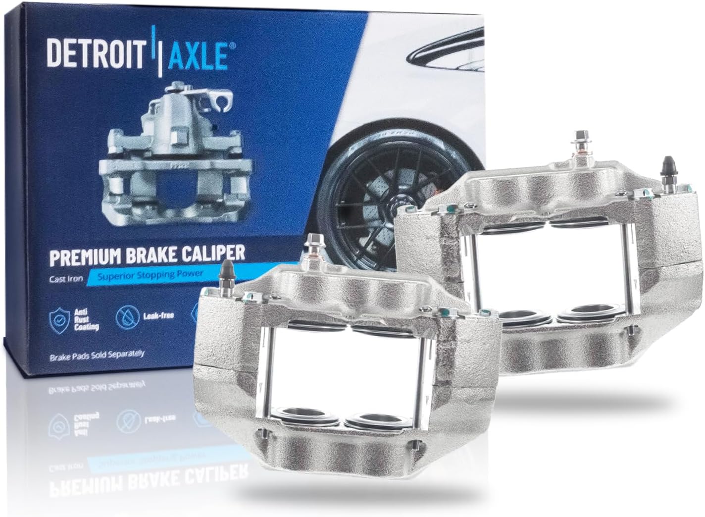 Amazon.com: Detroit Axle - Front Disc Brake Calipers for 1995-2004 ...