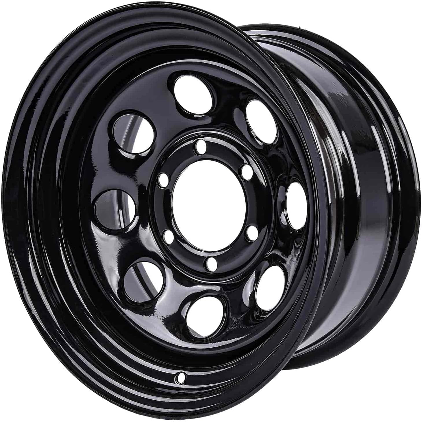 Amazon.com: JEGS Baja-8 Steel Wheel 16” x 8” | 5 x 5.5” Wheel Bolt ...