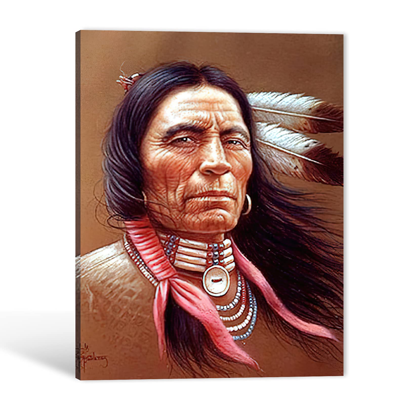 Modern Native American Man