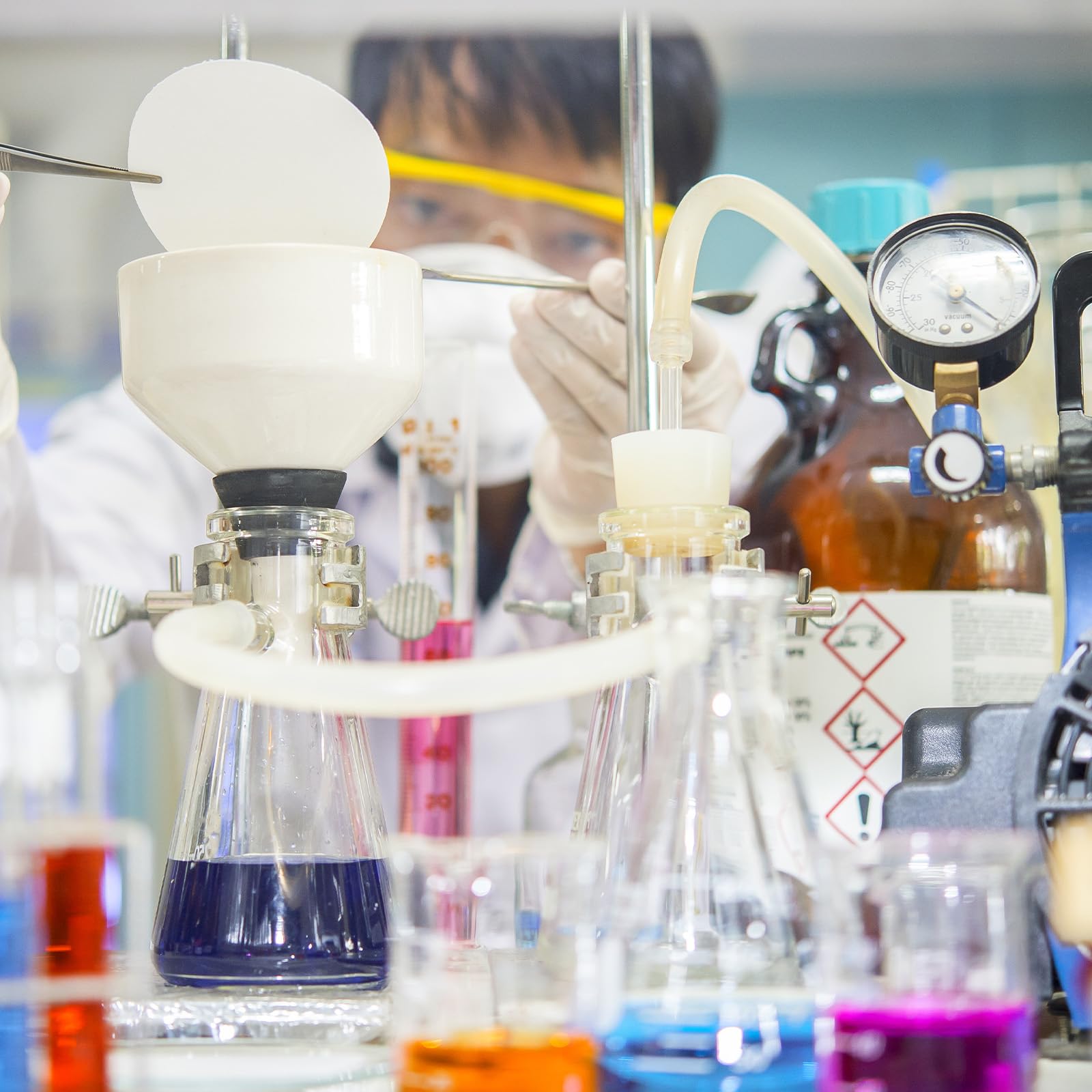 Snapklik.com : Porcelain Buchner Funnel, 2 Pcs Buchner Filter ...