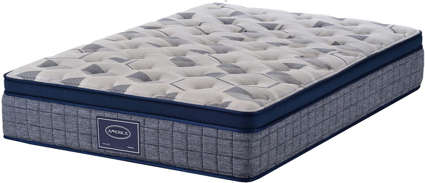 Colchones América | Colchón Matrimonial Soporte Ortopédico Honey ...