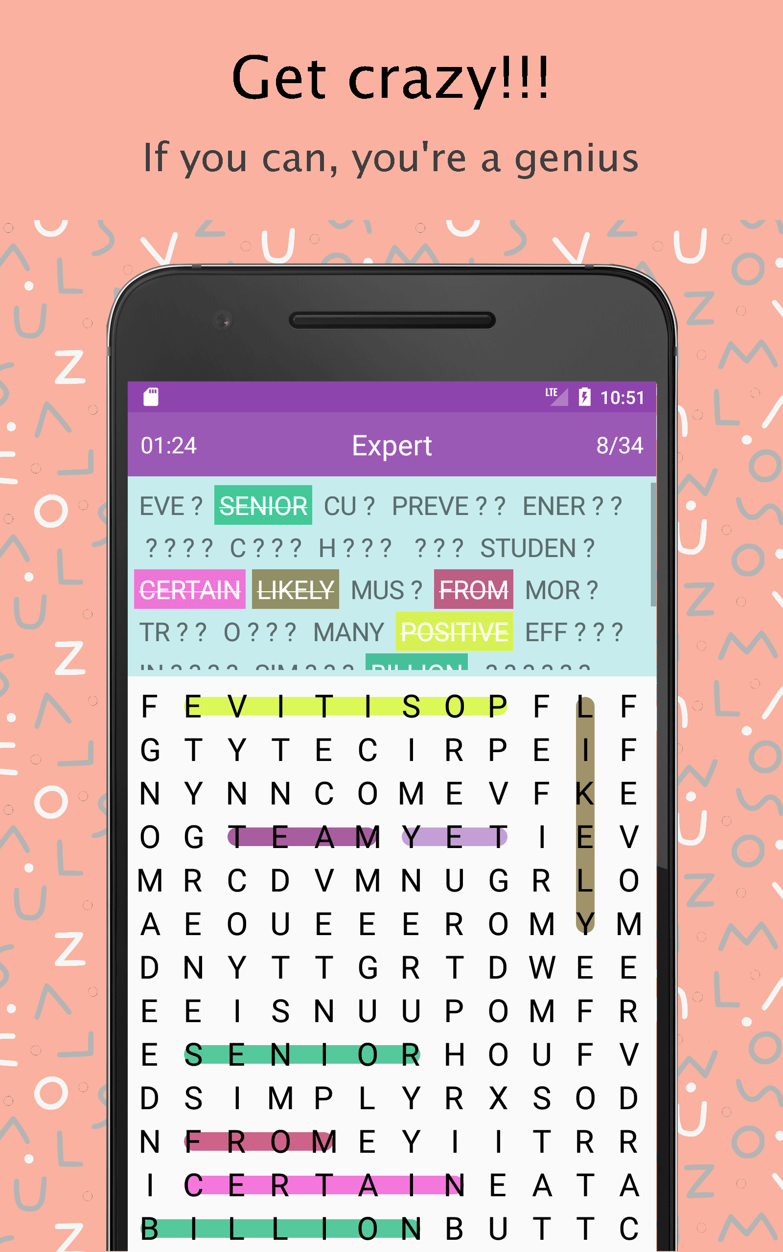 Word Search Pro - English - App on Amazon Appstore
