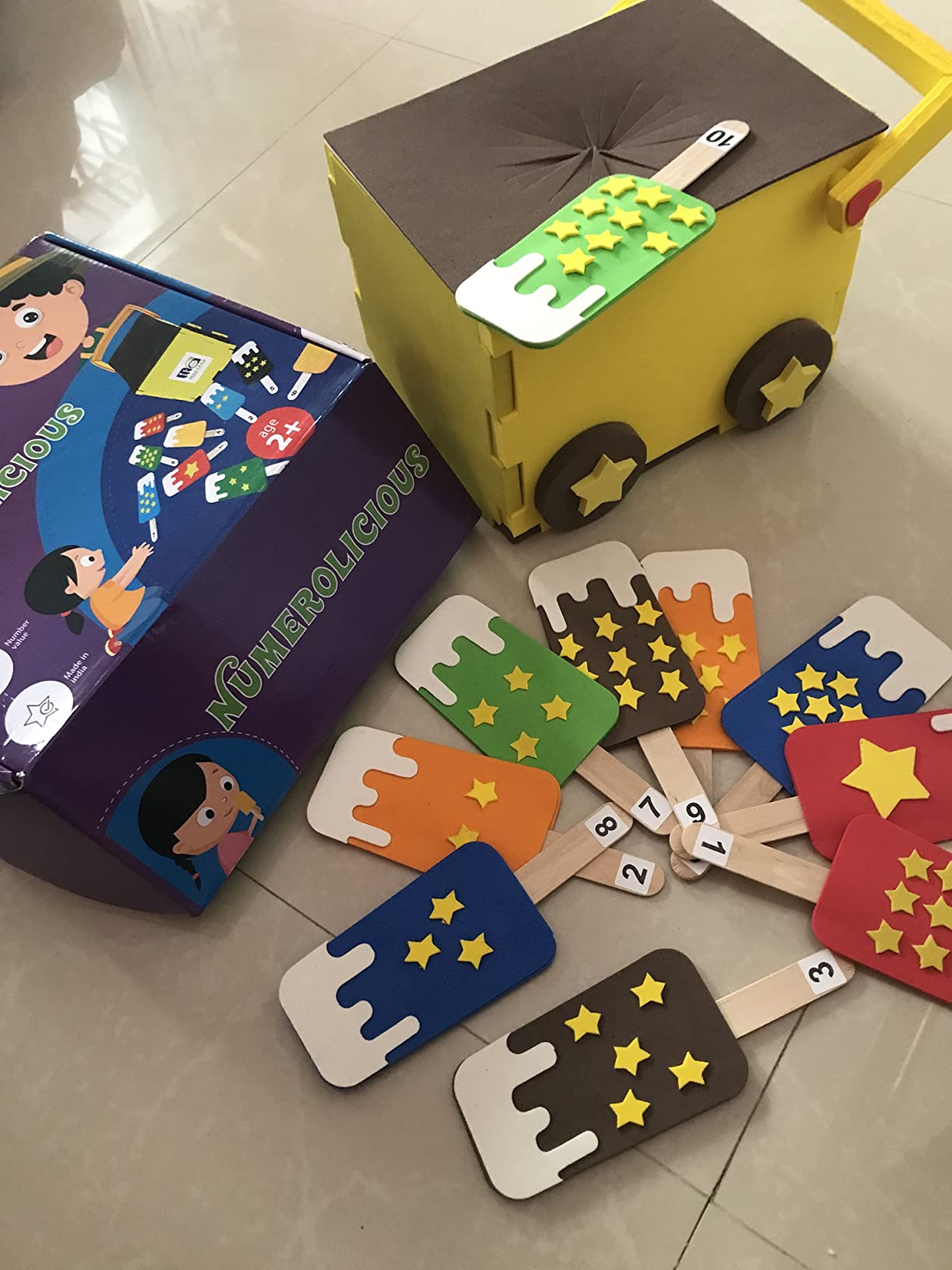 Maalona | Ice Cream Toy for above 2-year Boy/Girl/Toddler | Make Ice ...