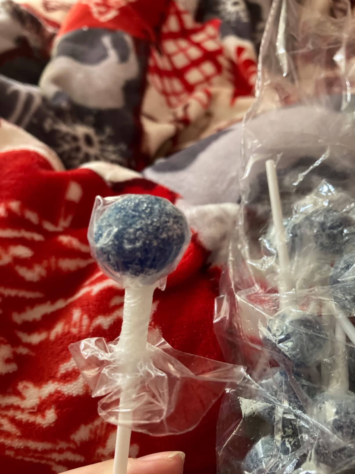 Vidal Tongue Painter Lollies - Sour Blue Raspberry Flavour (50 x ...