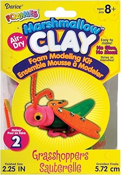 Amazon.com: Clay It Kit-Makes 2-Grasshoppers