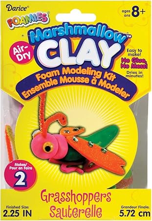 Amazon.com: Clay It Kit-Makes 2-Grasshoppers