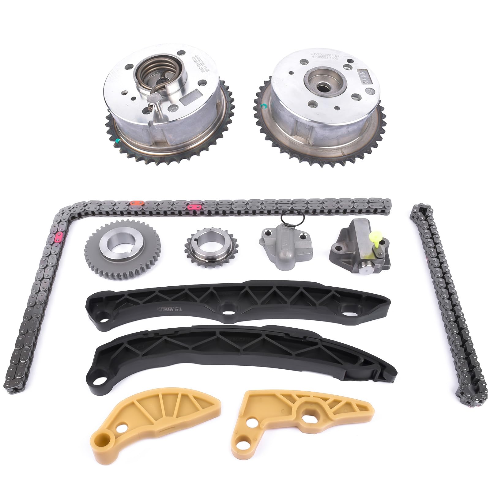Amazon.com: Timing Chain Kit Camshaft VVT Gear Replacement for Kia ...