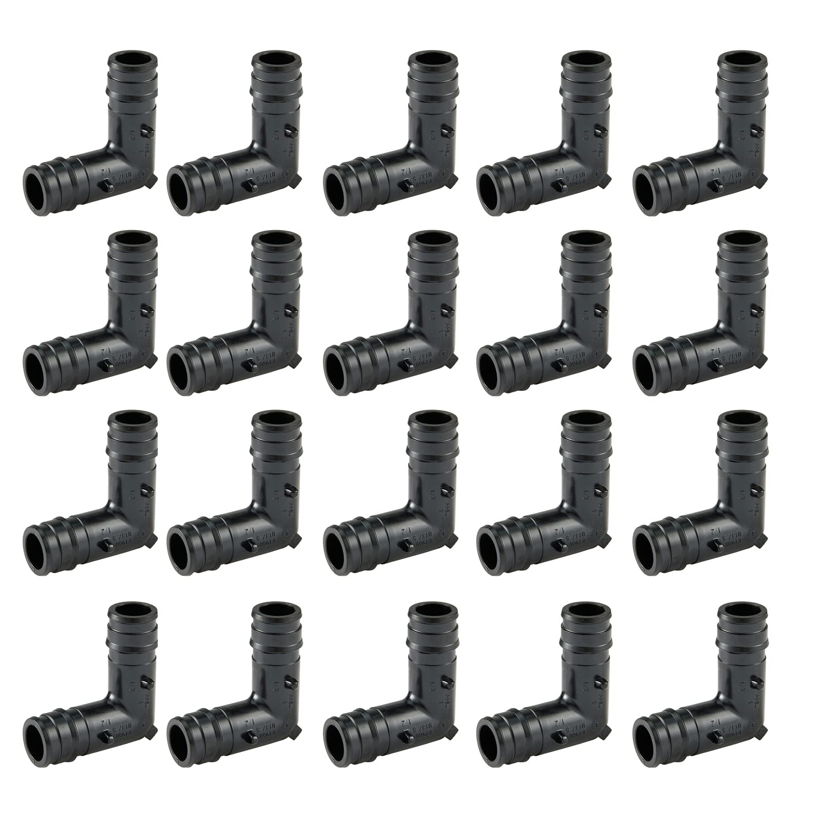 Amazon.com: GUOFIS 3/4" Poly PEX A Expansion Fitting,20 Pack 90 Degree ...