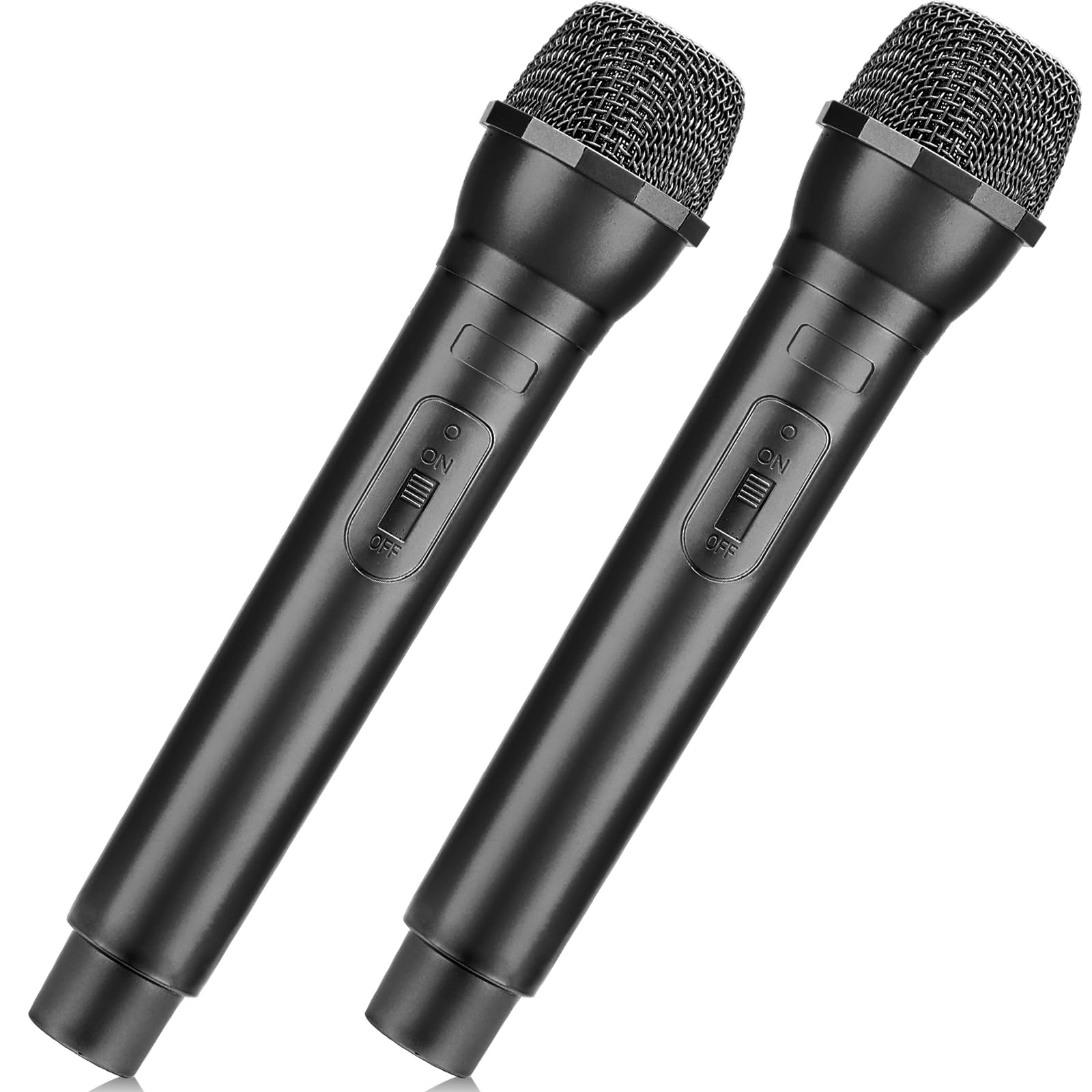 Amazon.com: Facmogu 2PCS Fake Microphone Props, Plastic Pretend Play ...