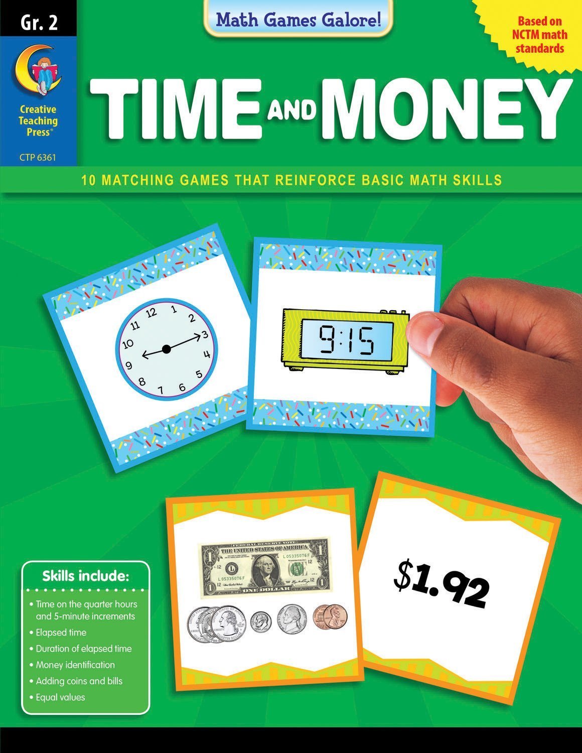 Math Games Galore: Time and Money, Gr. 2: Stephen Davis: 0030554063619 ...