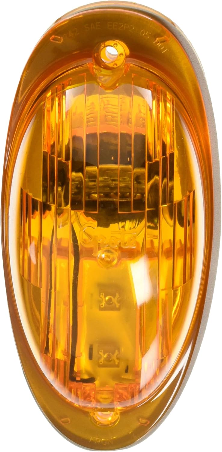 Grote 52423 Yellow LED Hybrid SideTurn Marker Light, Marker Lights ...