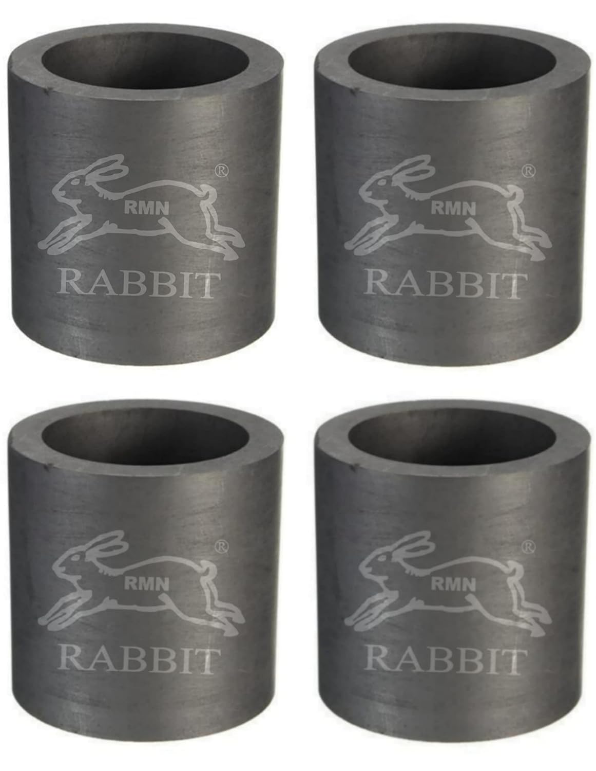 RABBIT® Graphite Carbon Crucible 50mm x 50mm for Casting, Melting ...