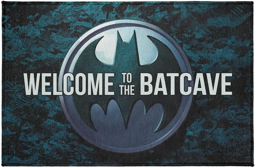 Amazon.com : 1art1 Batman Door Mat Floor Mat - Welcome to The Batcave ...