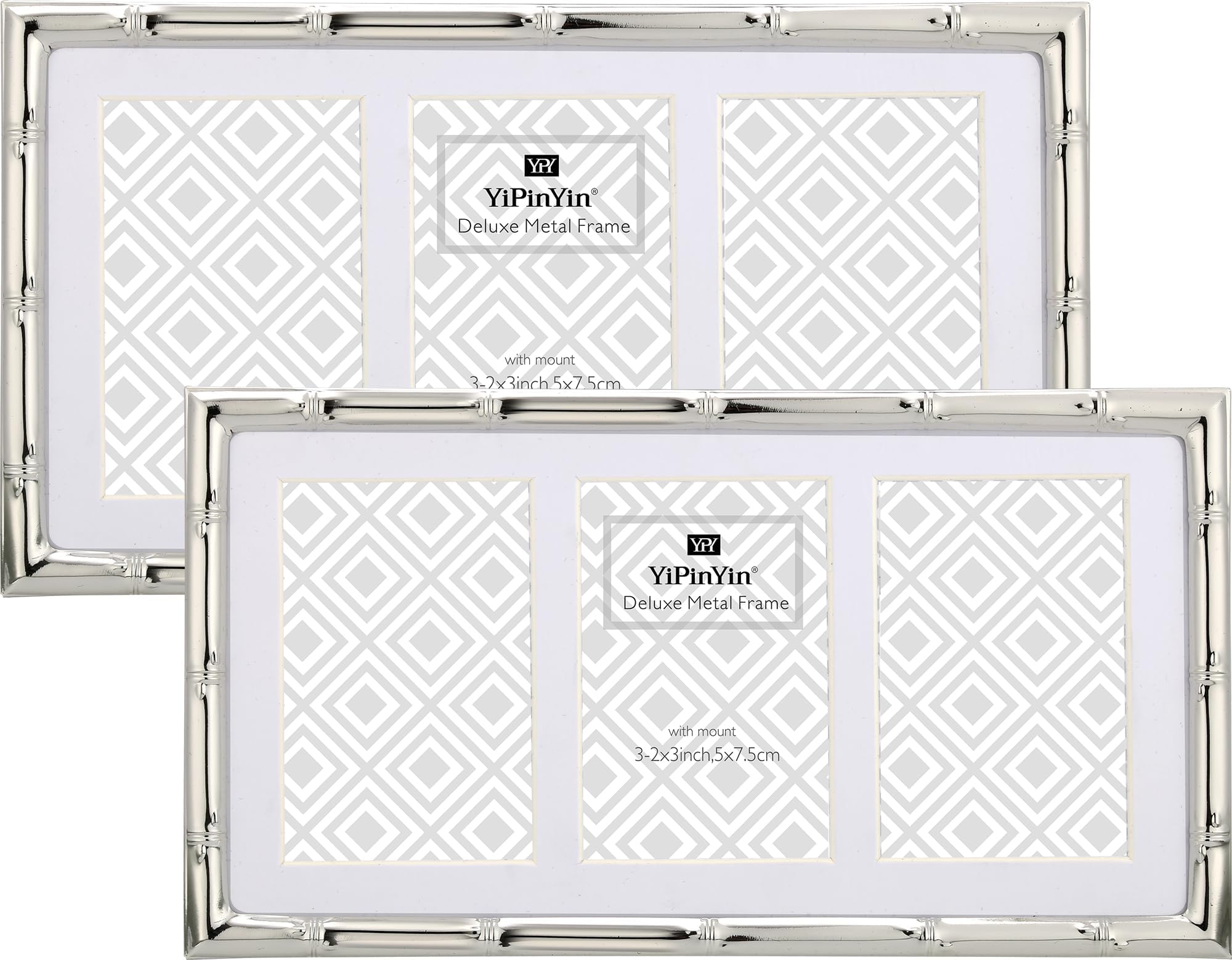 Shudehill 2" x 3" Triple Photo Frame 3 Way Travel Frame Gift Occasion ...