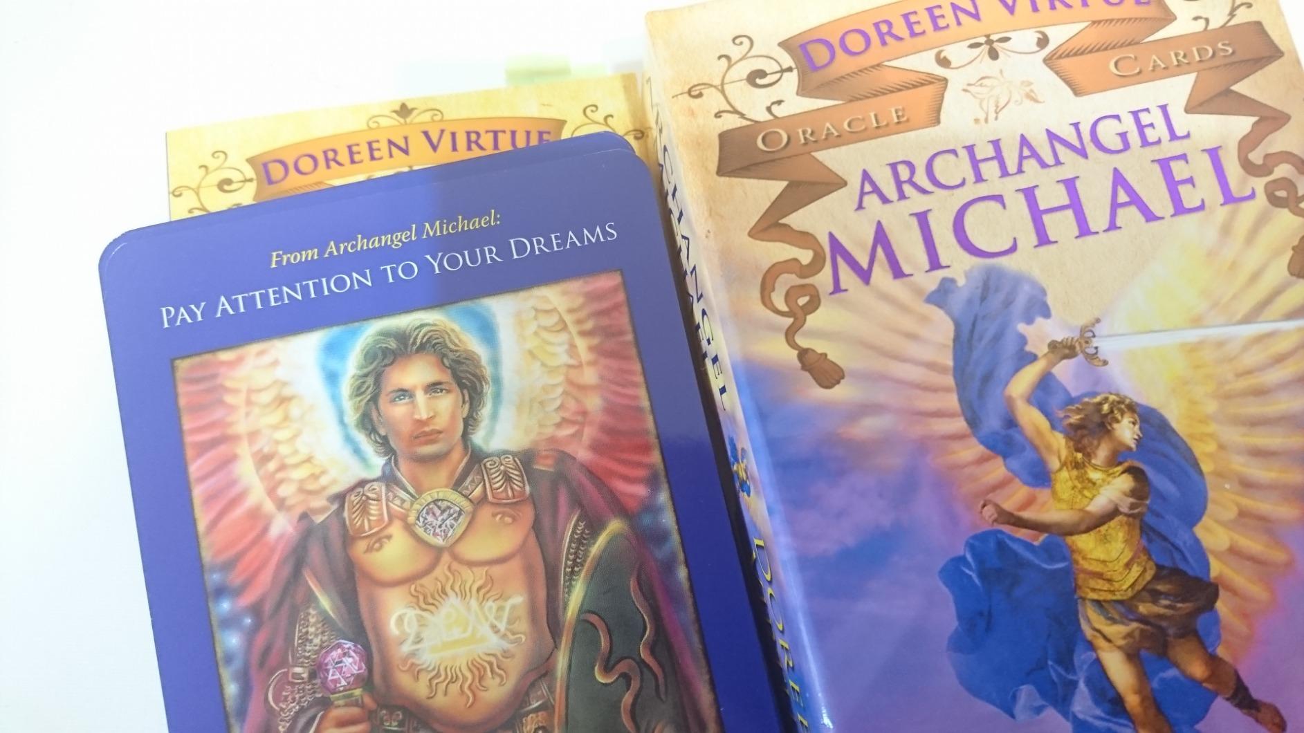 Amazon | Archangel Michael Oracle Cards: A 44-Card Deck and Guidebook ...