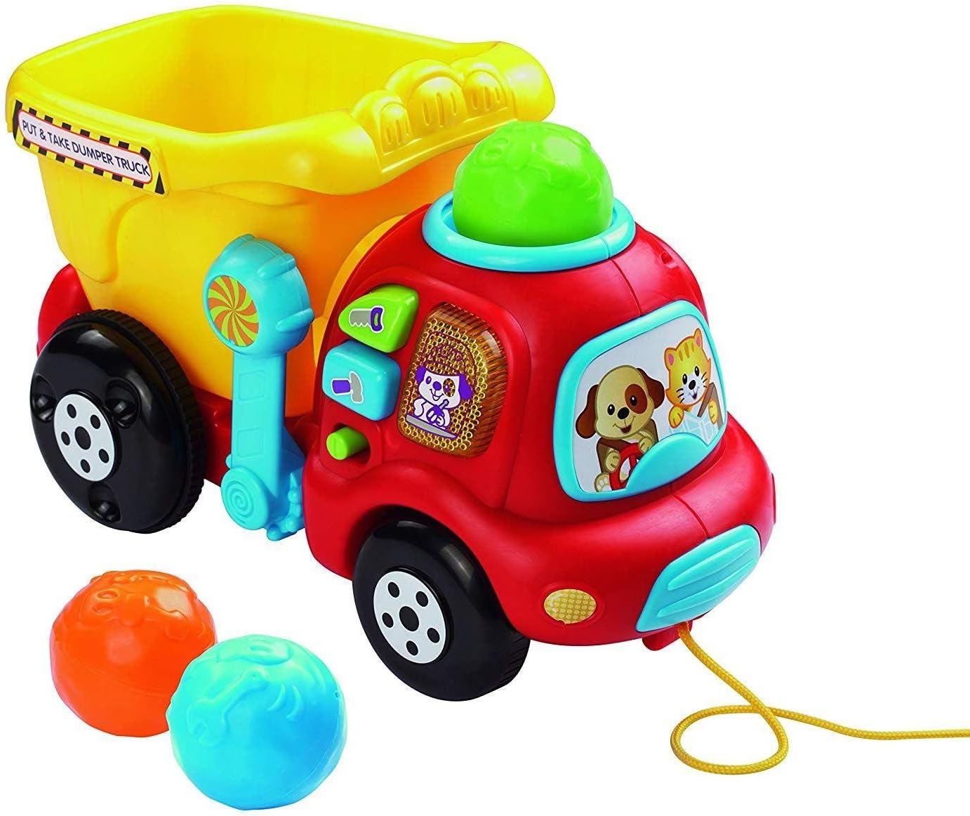 VTech Walk & Woof Puppy - Educational Pull Along Puppy - 565003 ...