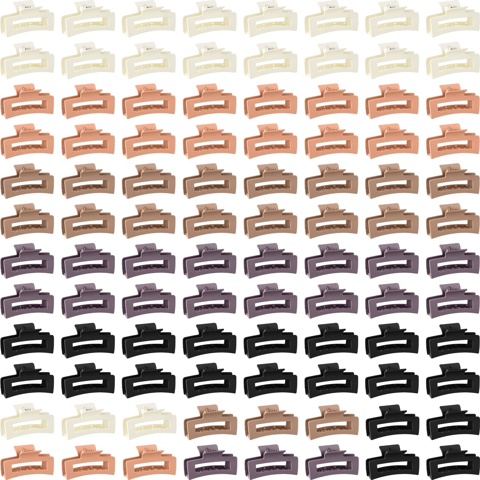 Amazon.com : XunYee Hair Clips, 100 Pcs Claw Clips Bulk, Large Claw ...